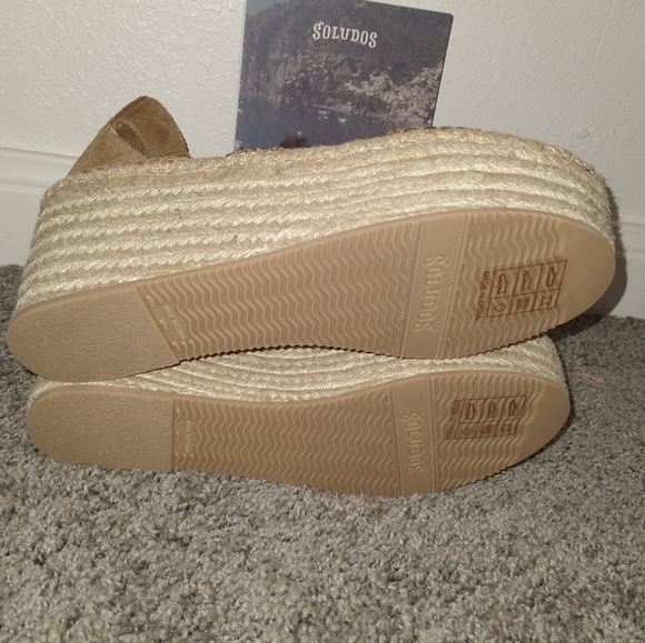 Soludos | Shoes | New Soludos Palma Walnut Platform Sandal | Poshmark